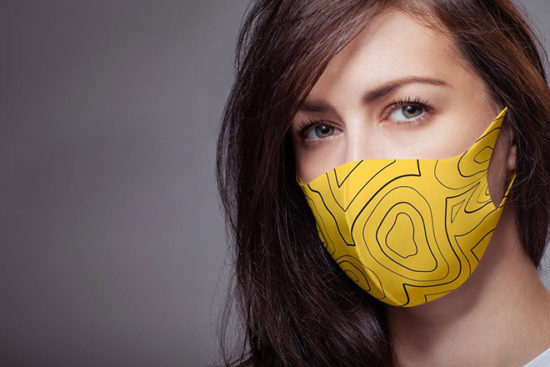 20+ Face Mask Mockup Templates & Overlays