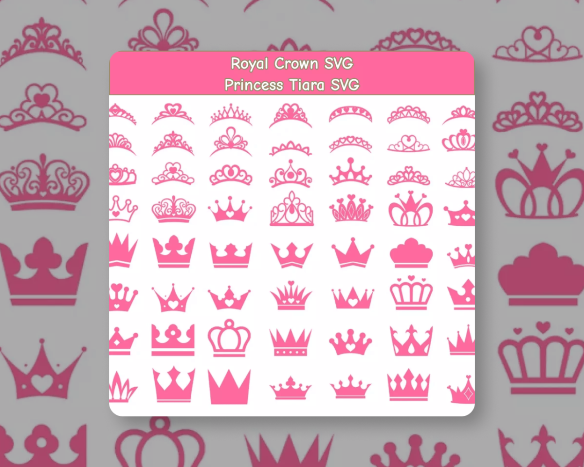 7 Versatile Royal Crowns for Your Project
