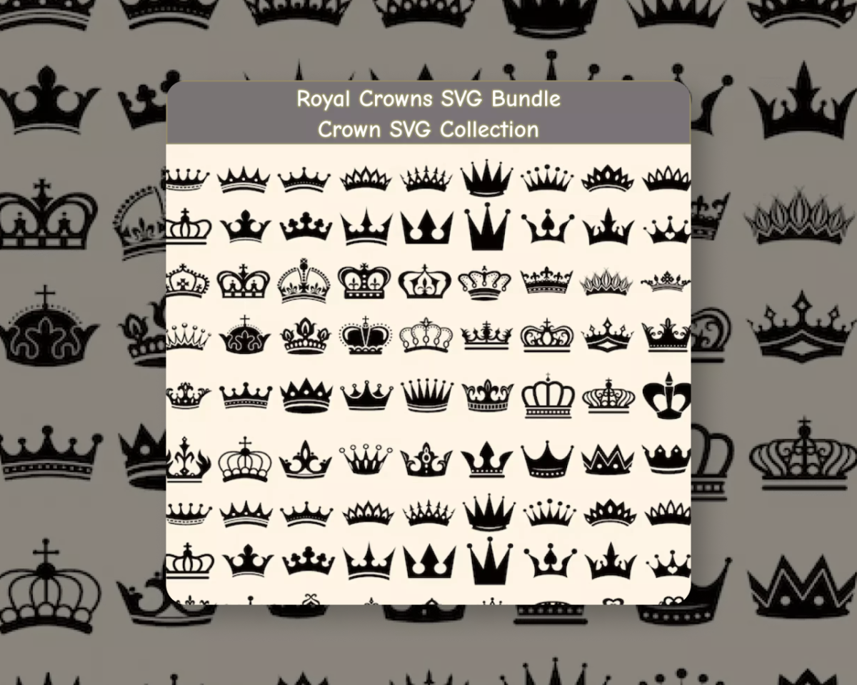 7 Versatile Royal Crowns for Your Project